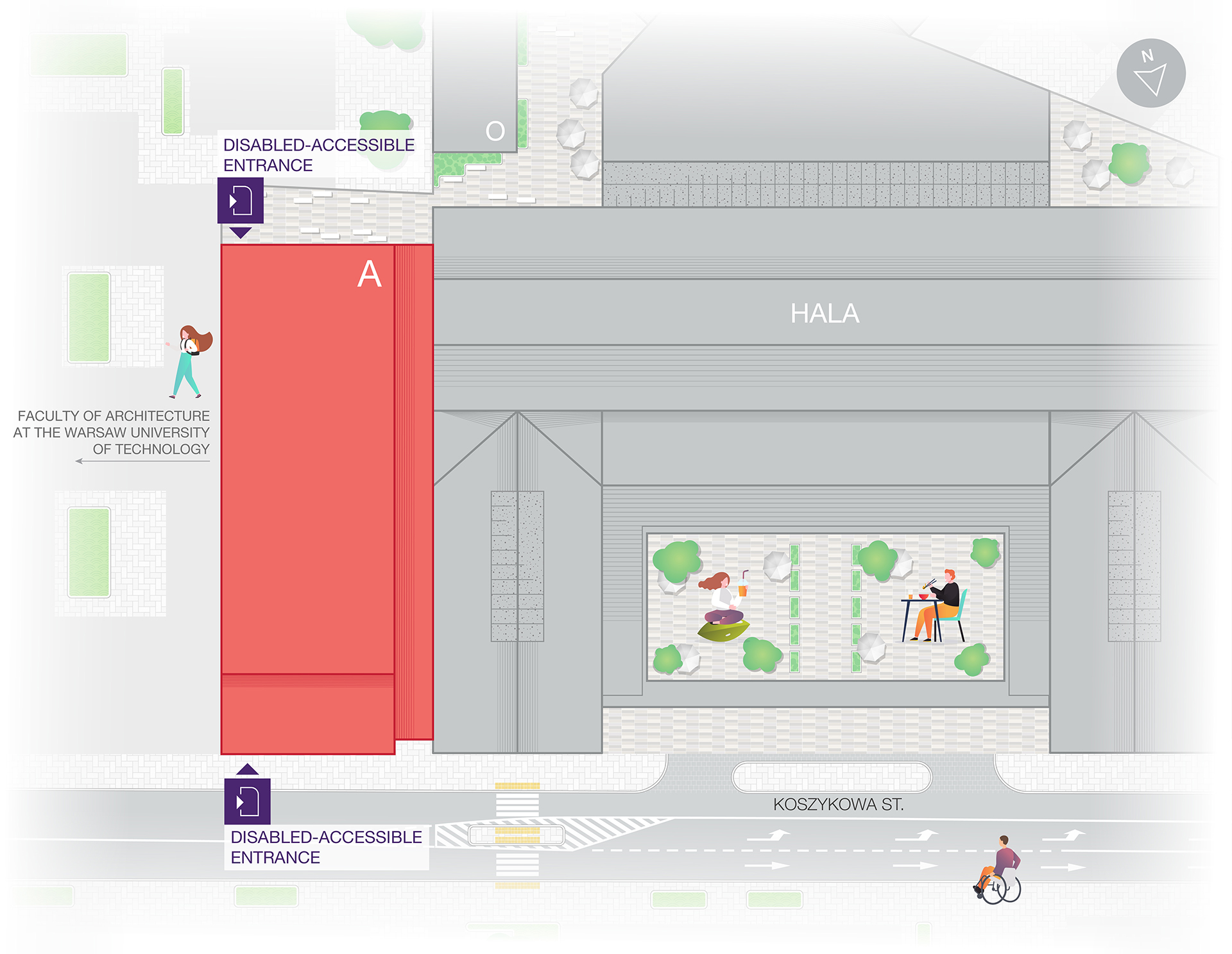 For people with disabilities – HALA KOSZYKI